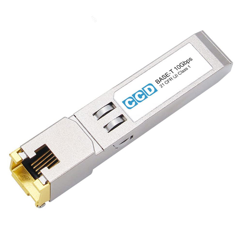 CCD 10Gbps BASE-T SFP+ Module – CCD Networking